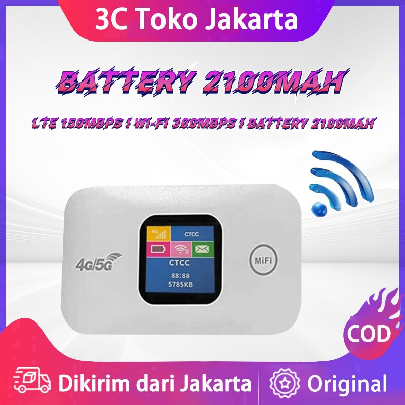 Jual MODEM WIFI 4G UNLOCK OPERATOR 4G Portable Mobile WiFi USB Mobile ...