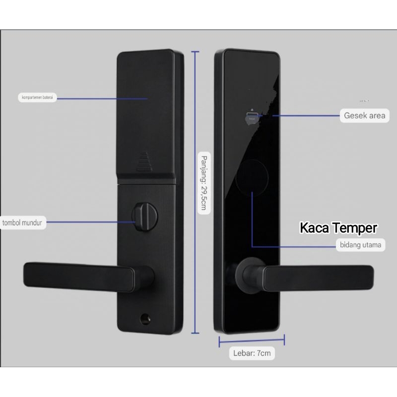 Jual HANDLE KUNCI HOTEL PINTU HOTEL DOOR LOCK KARTU PENGINAPAN VILLA ...