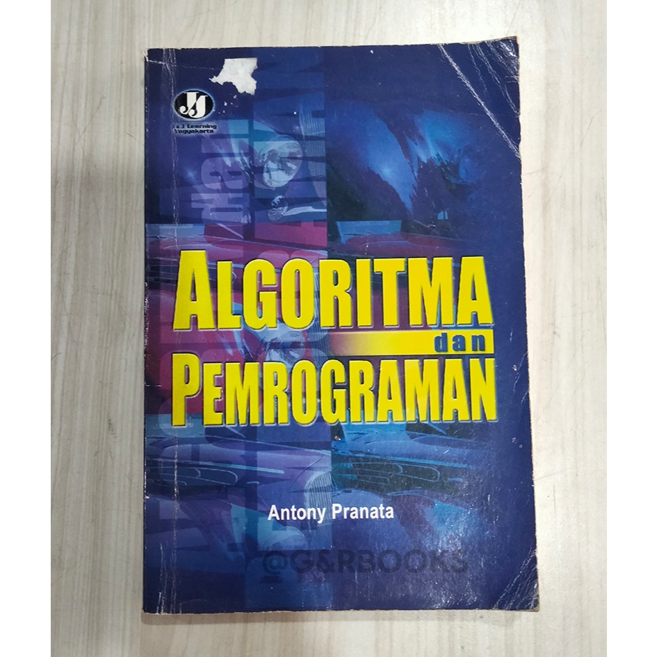Jual Buku Pelajaran Bekas Algoritma dan Pemrograman oleh Antony Pranata | Shopee Indonesia