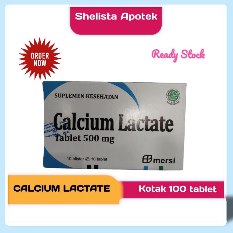 Jual Calcium Lactate Tablet Terlengkap & Harga Terbaru Juni 2026 ...