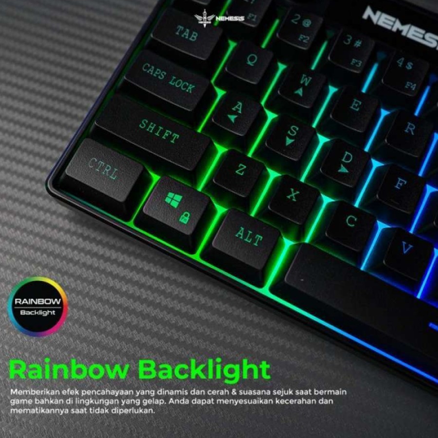 Jual NYK Nemesis K-06 Eris With Holder Keyboard Gaming 61% Wired ...