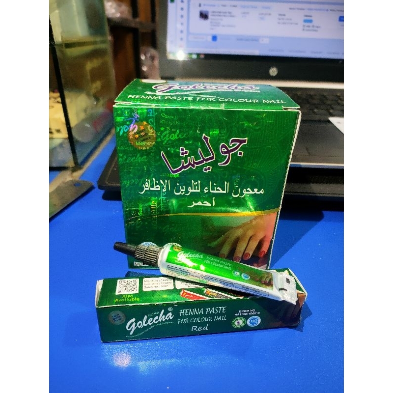 Jual Pacar kuku Golecha- Golecha-Nail Hena -Hena kuku 1lusin-hena arab ...