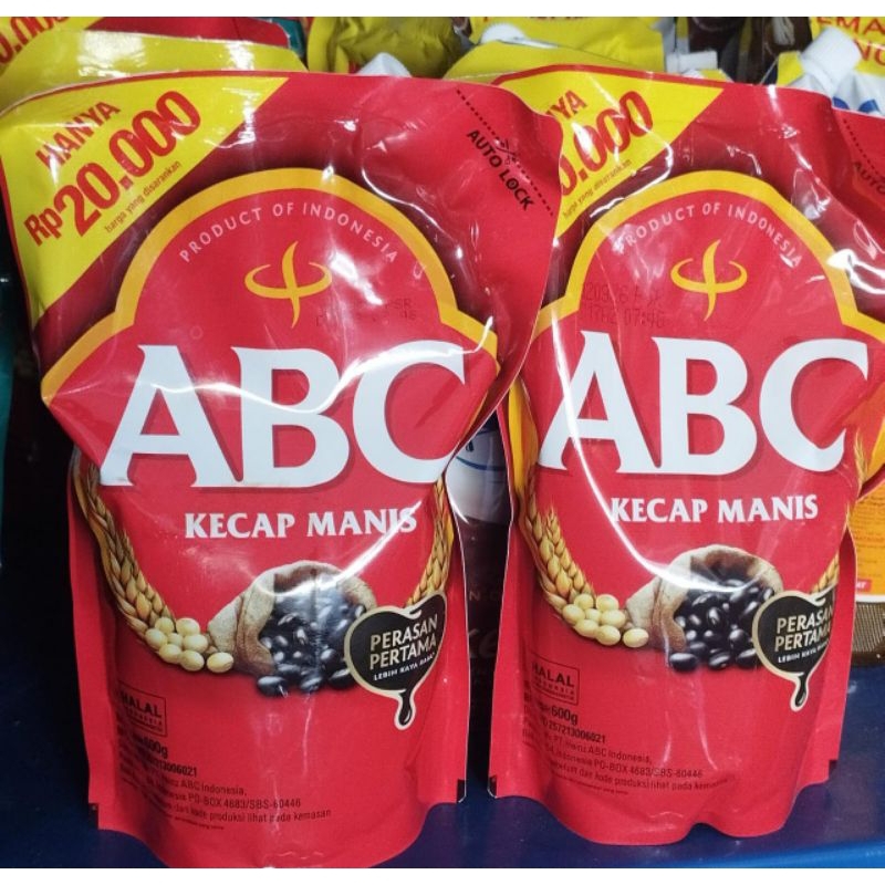 Jual Kecap manis ABC kemasan 600 gram | Shopee Indonesia
