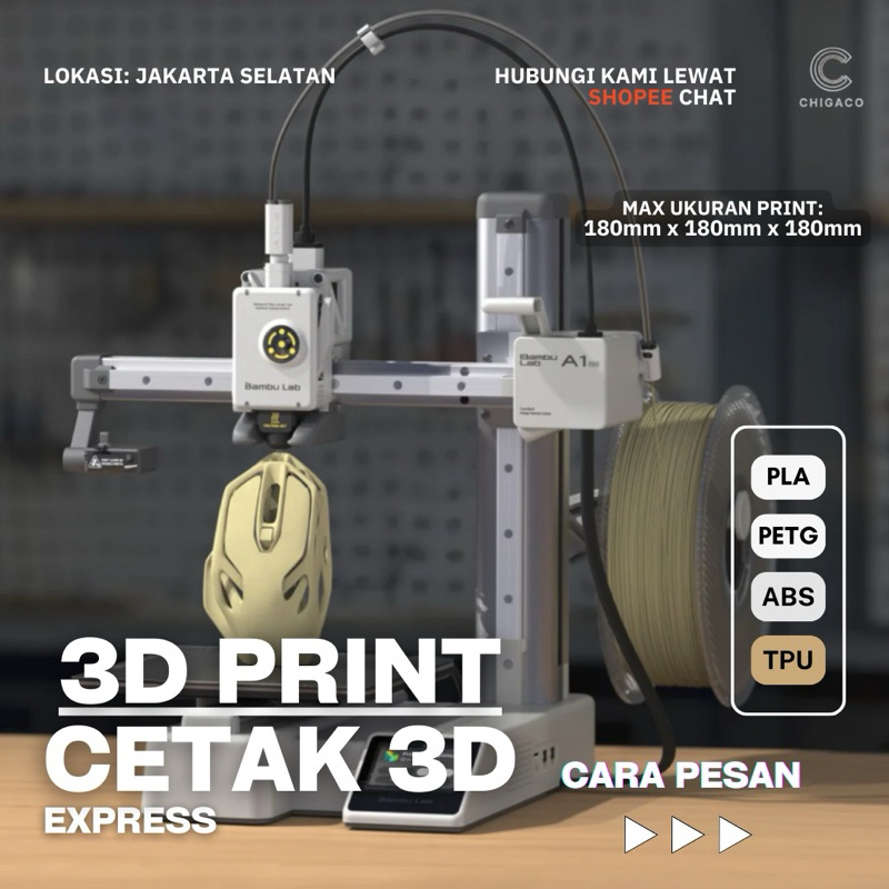 Jual Cetak 3D / 3D Print / 3D Printing Jakarta Selatan | Shopee Indonesia