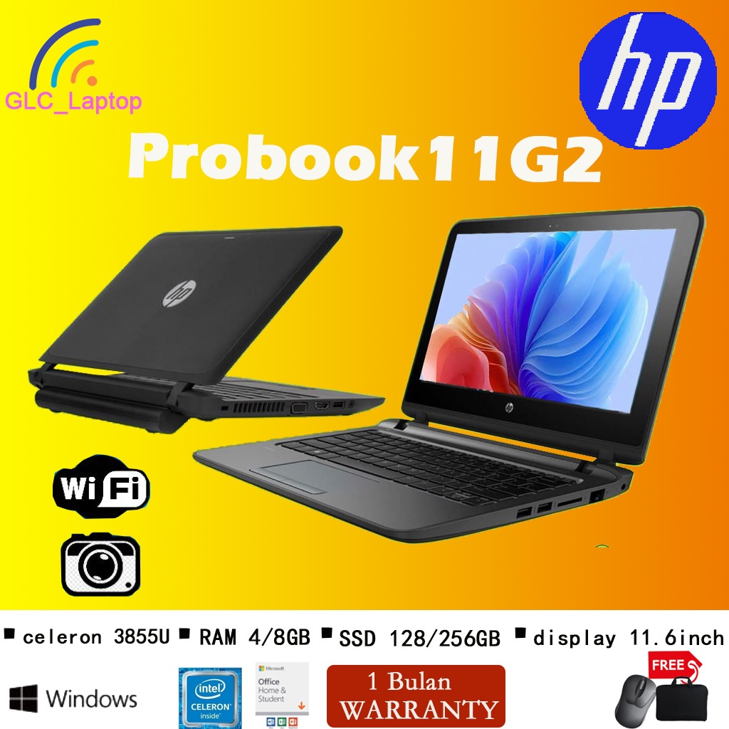 Jual Laptop HP ProBook 11 EE G2 RAM 4GB SSD 128GB Murah Garansi Toko ...