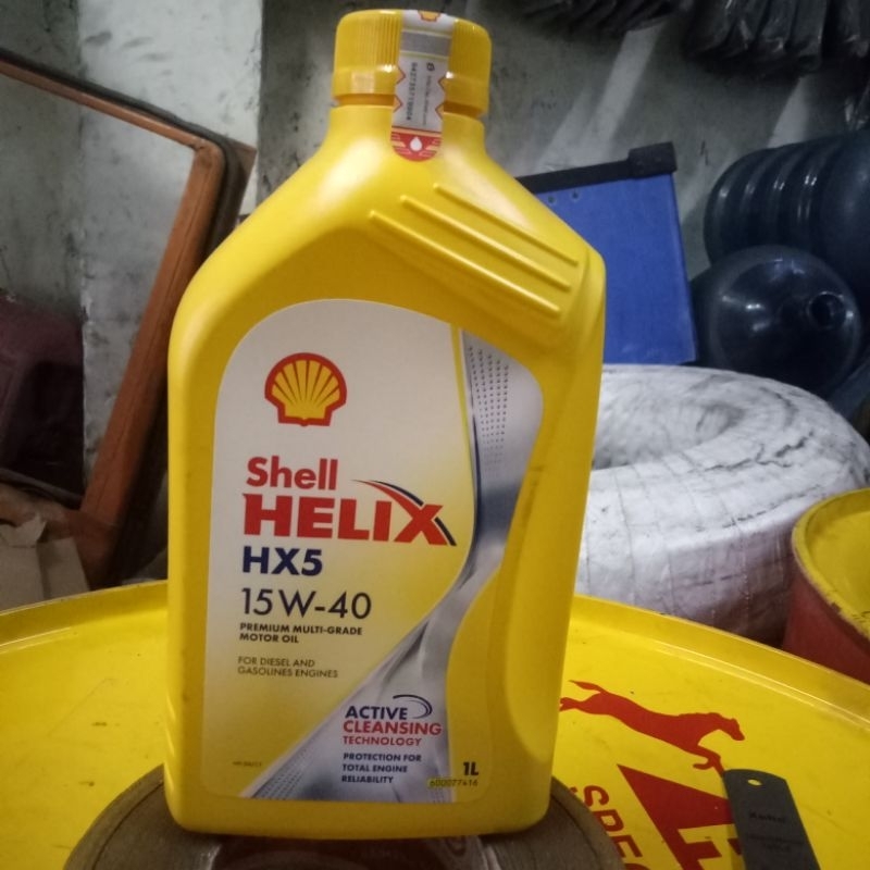 Jual Shell Helix HX5 15W-40 1Liter | Shopee Indonesia