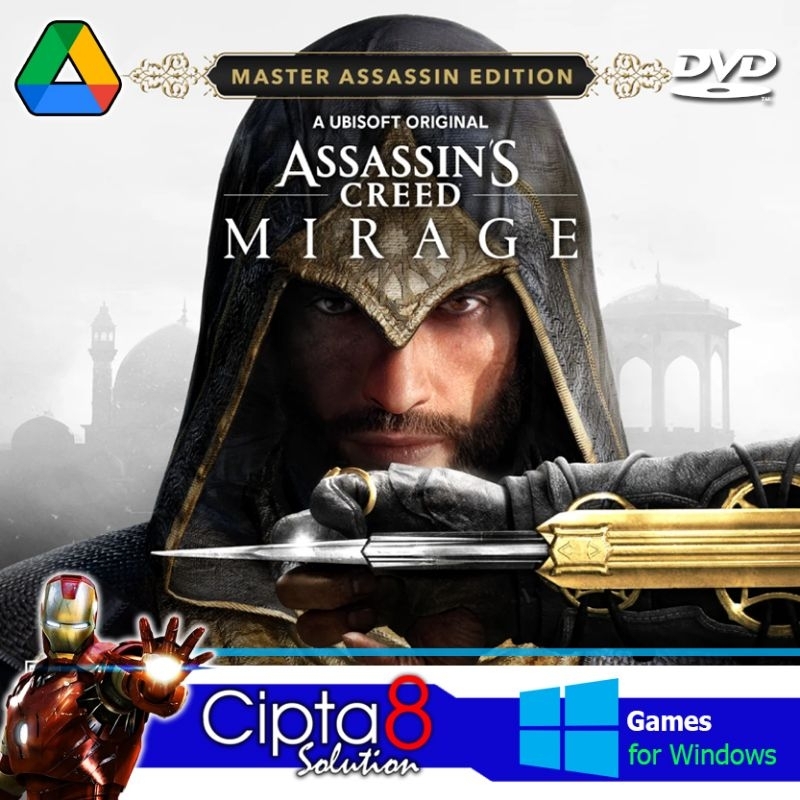 Jual ASSASSINS CREED MIRAGE MASTER ASSASSIN EDITION + ALL DLC + BONUS CONTENT - GAME PC | Shopee ...