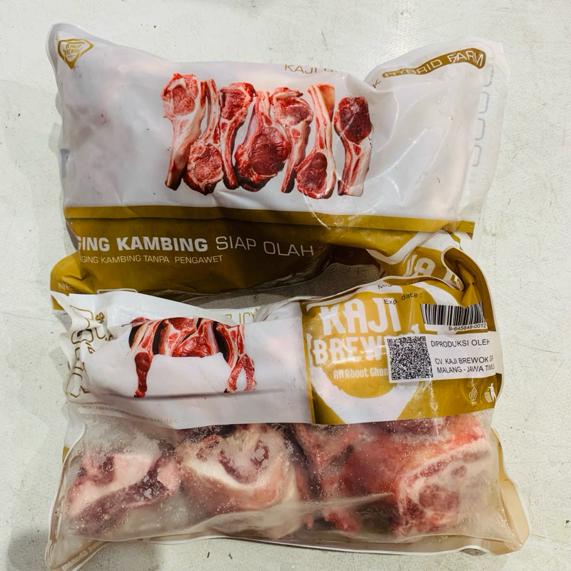 Jual Daging kambing siap olah 800gr daging kambing gulean frozen ...