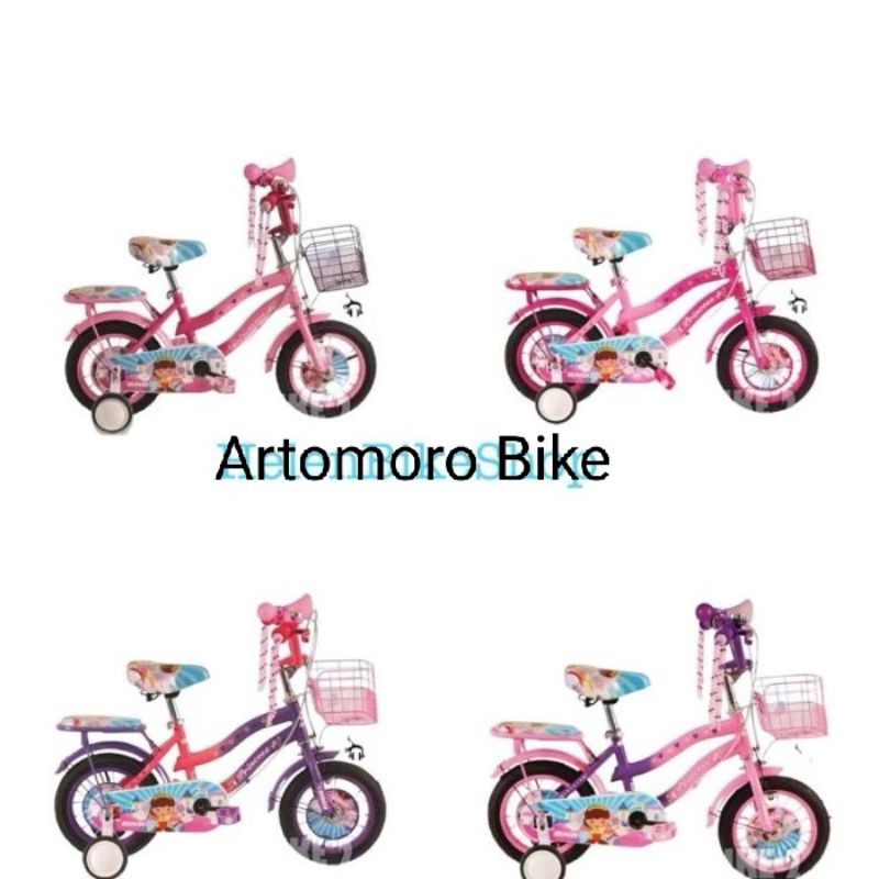 Jual Sepeda Anak Cewek Mini 16 "18 BNB Princess | Shopee Indonesia