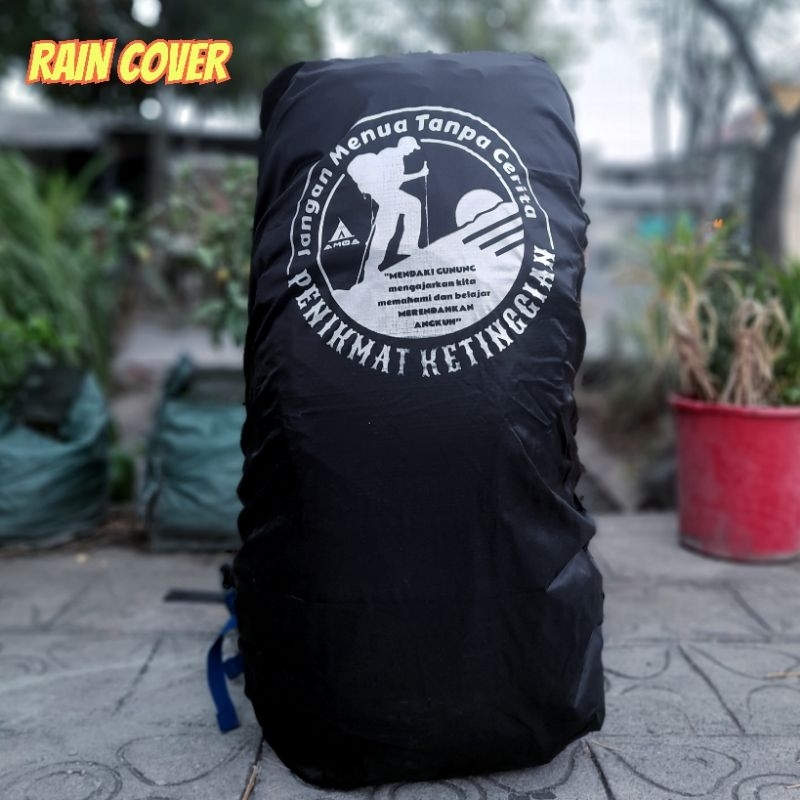 Jual Raincover Coverbag Rainprotector Mantel Tas Carrier 45L 50L 55L ...