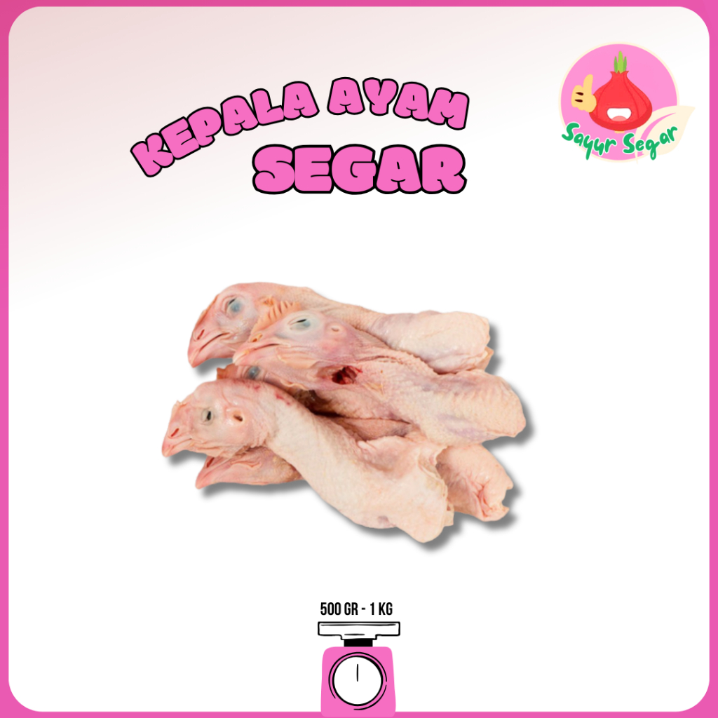 Jual Sayur Segar - Kepala Ayam Segar / Chicken Head | Shopee Indonesia