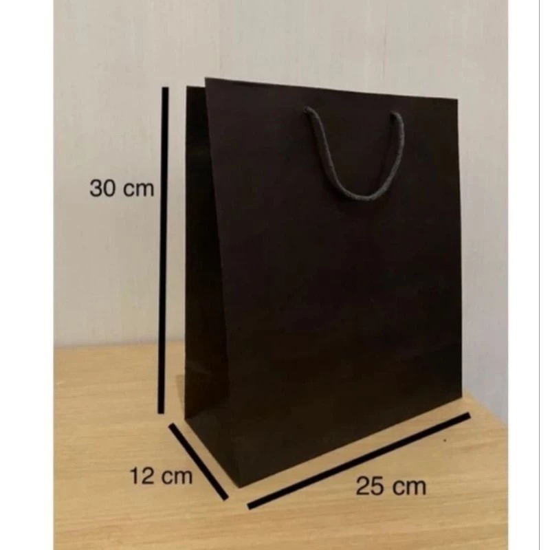 Jual PAPER BAG POLOS 25x30 | Shopee Indonesia