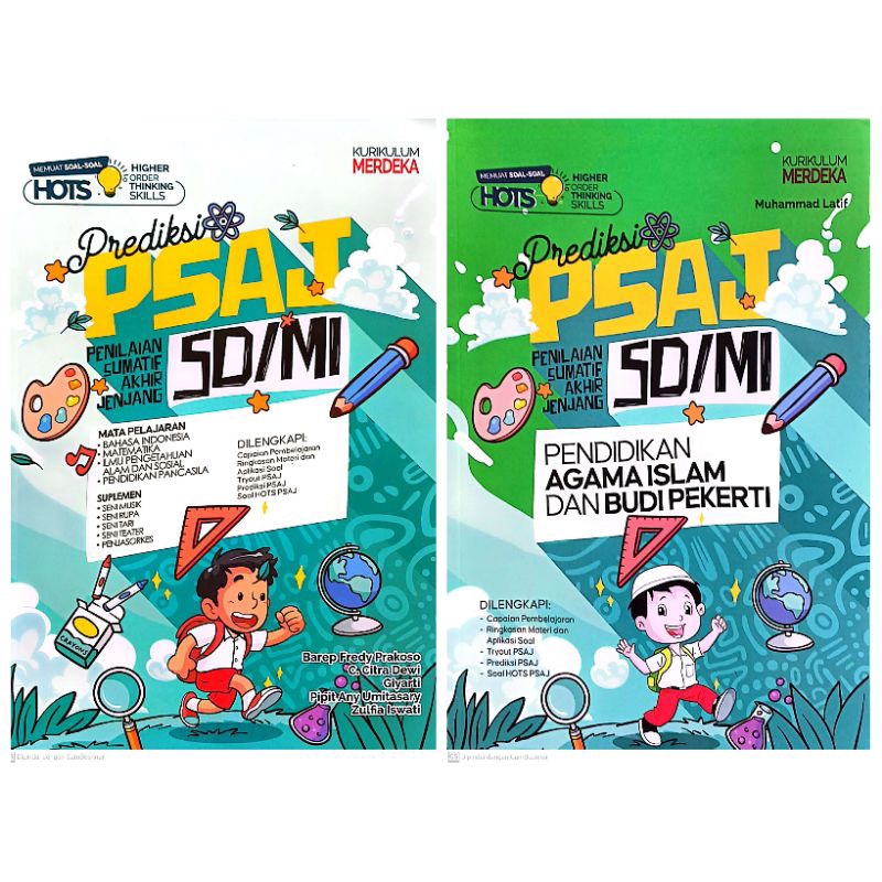 Jual BUKU SD MI PREDIKSI UJIAN SEKOLAH DAN PREDIKSI PAI KELAS 6 KURIKULUM MERDEKA TA.2024-2025 ...