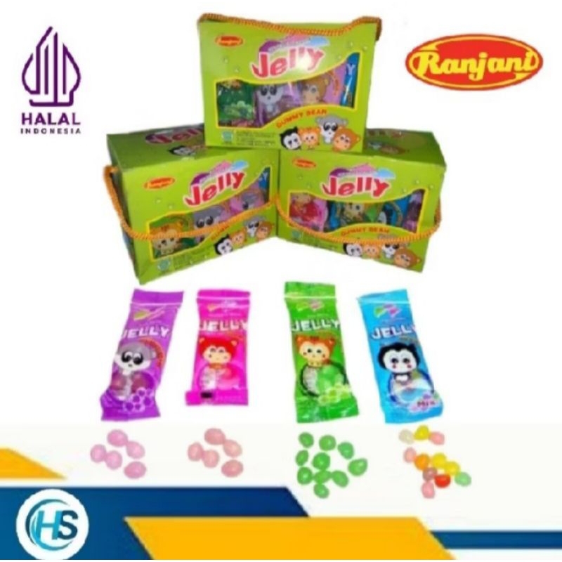 Jual RANJANI JELLY GUMMY BEAN 1 BOX ISI 30 PCS | Shopee Indonesia