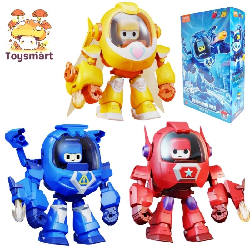 Jual Blokees Magic Bloks Super Level Lulu Bubu Keke Robot Armor bloks ...