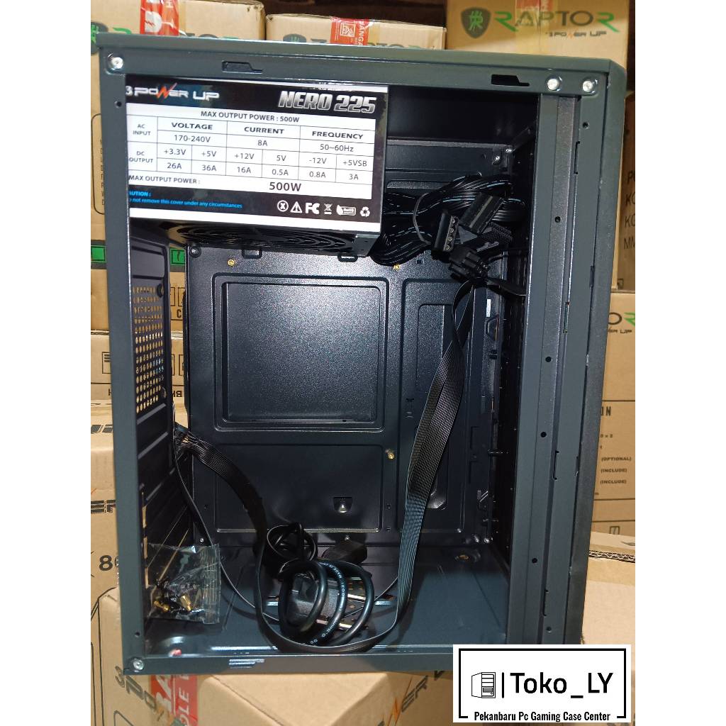 Jual Casing PC Office 3Power Up Aeromax AM-310 + PSU Nero 225 - Micro ...