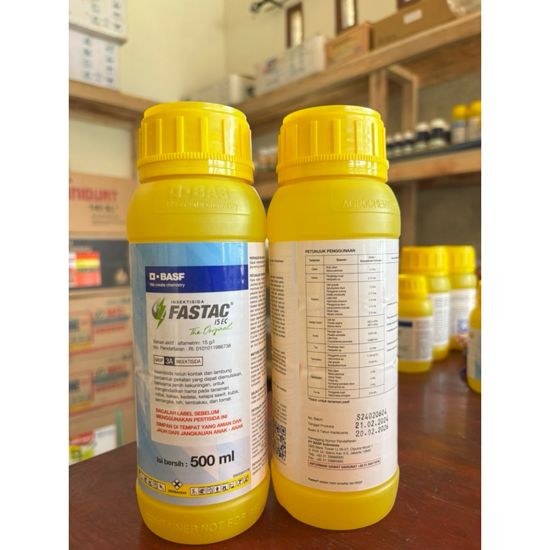 Jual INSEKTISIDA FASTAC 15 EC (500ml, 250ml, & 100ml) - pembasmi hama ...