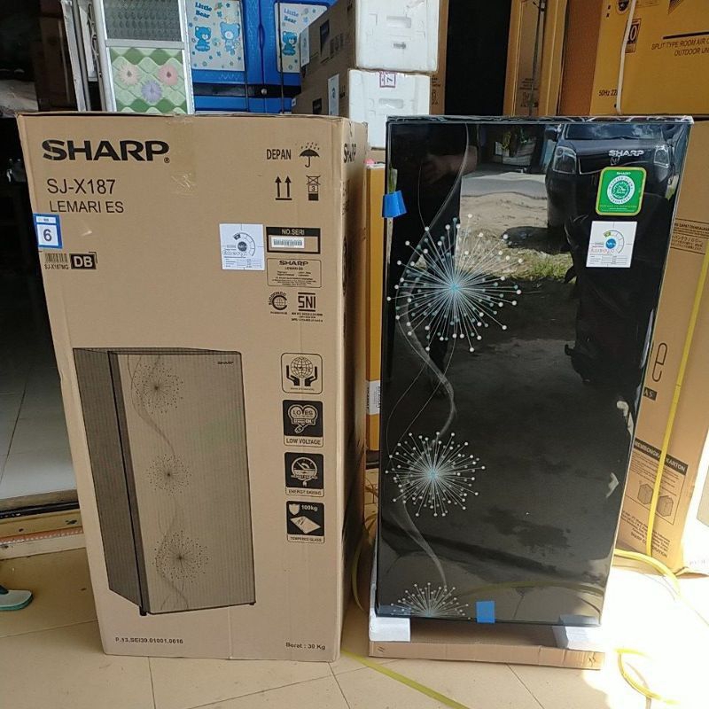 Jual KULKAS SHARP 1 PINTU SJX187MG DP/DB LOWWATT KHUSUS KOTA PEKANBARU | Shopee Indonesia