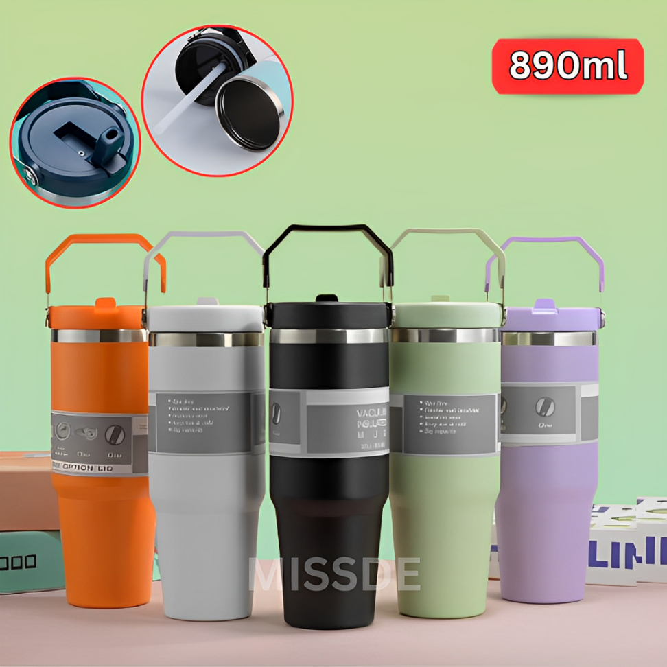 Jual TUMBLER STAINLESS MUG 890ML / 30 OZ VACUUM INSULATED / TUMBLER JUMBO / TUMBLER GELAS ...