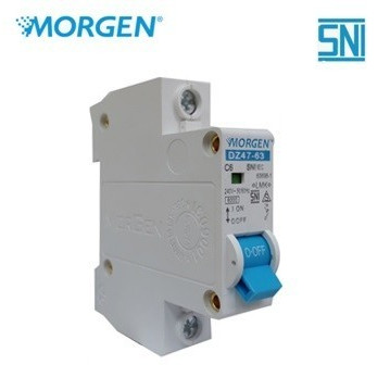 Jual MCB MORGEN 1P 1 PHASE 2A 4A 6A 10A 16A 20A 25A 32A MCB PLN MORGEN SNI | Shopee Indonesia