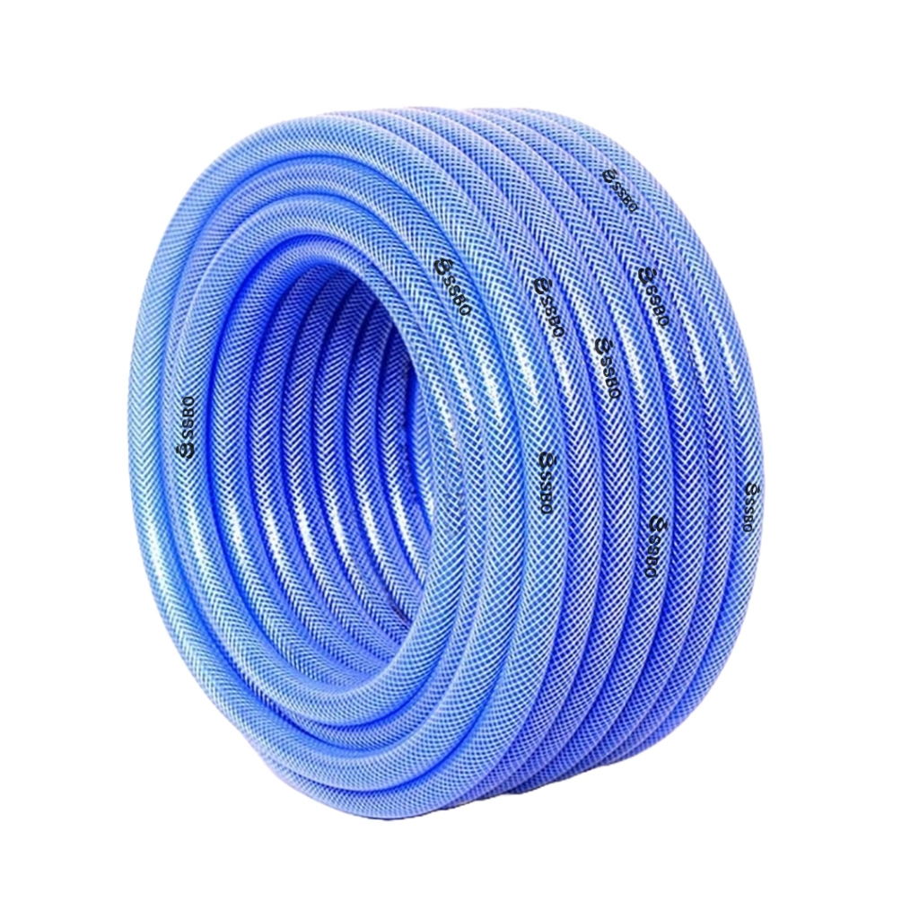 Jual SSBO Selang Air Serat Benang Transparan Per 1 Meter Ukuran 1/2" - 5/8" - 3/4" - 1 Inch ...