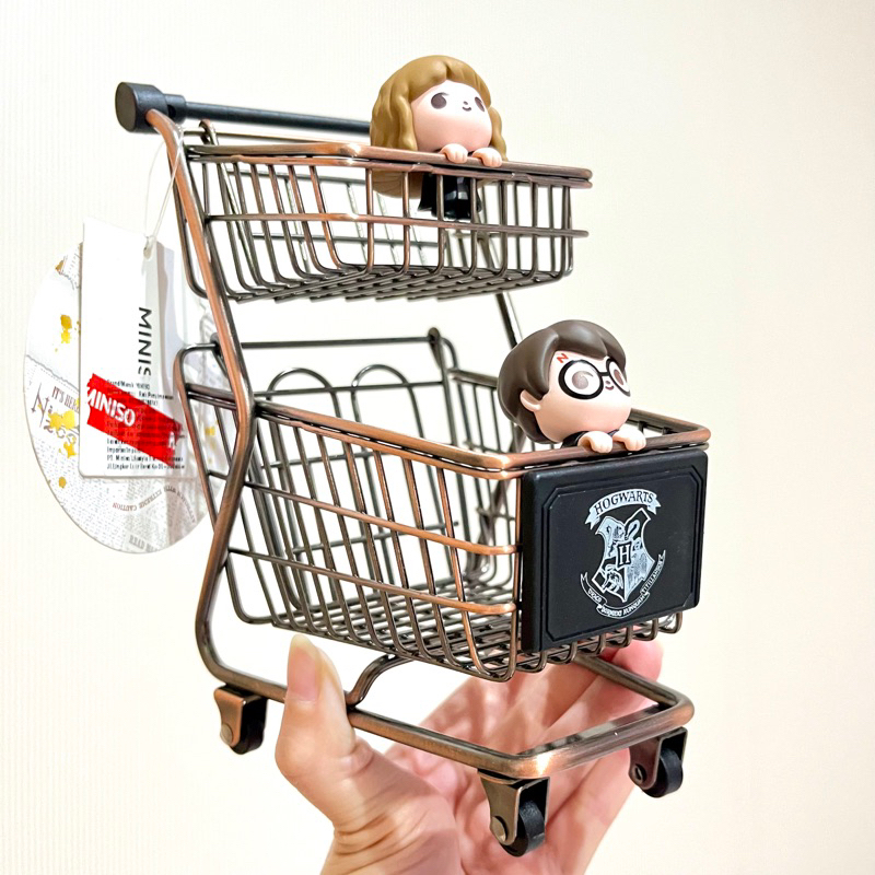 Jual Miniso x Harry Potter 2 Tier Rolling Cart / Trolley Hogwarts Harry ...