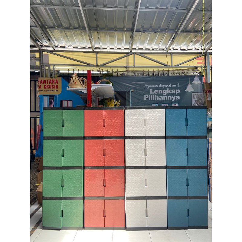 Jual LEMARI MAGNOLIA MAHAL TRI J / LEMARI PAKAIAN 4 SUSUN LEMARI ...