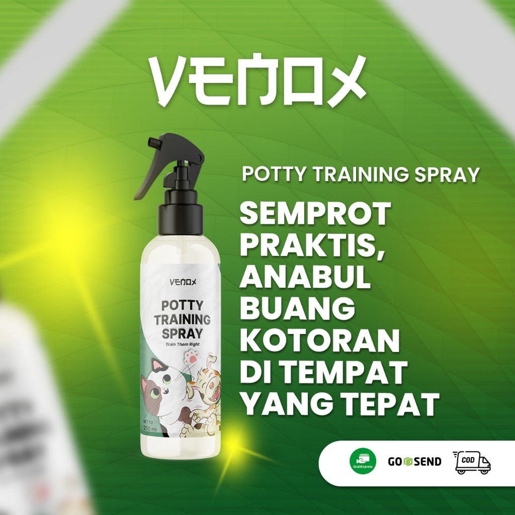 Jual POTTY TRAINING SPRAY - Venox Pet Toilet Control Kucing Anjing ...