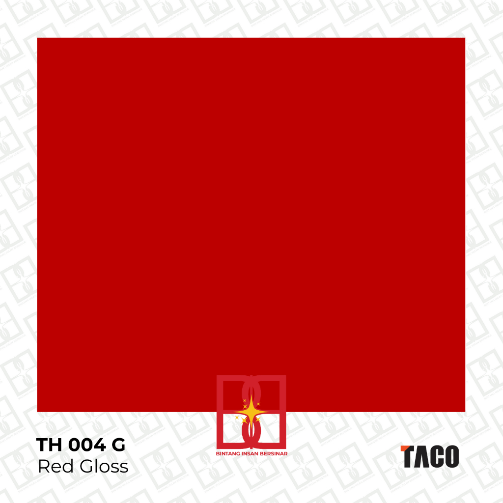 Jual TACO HPL TH 004 G (Red Gloss) | Shopee Indonesia