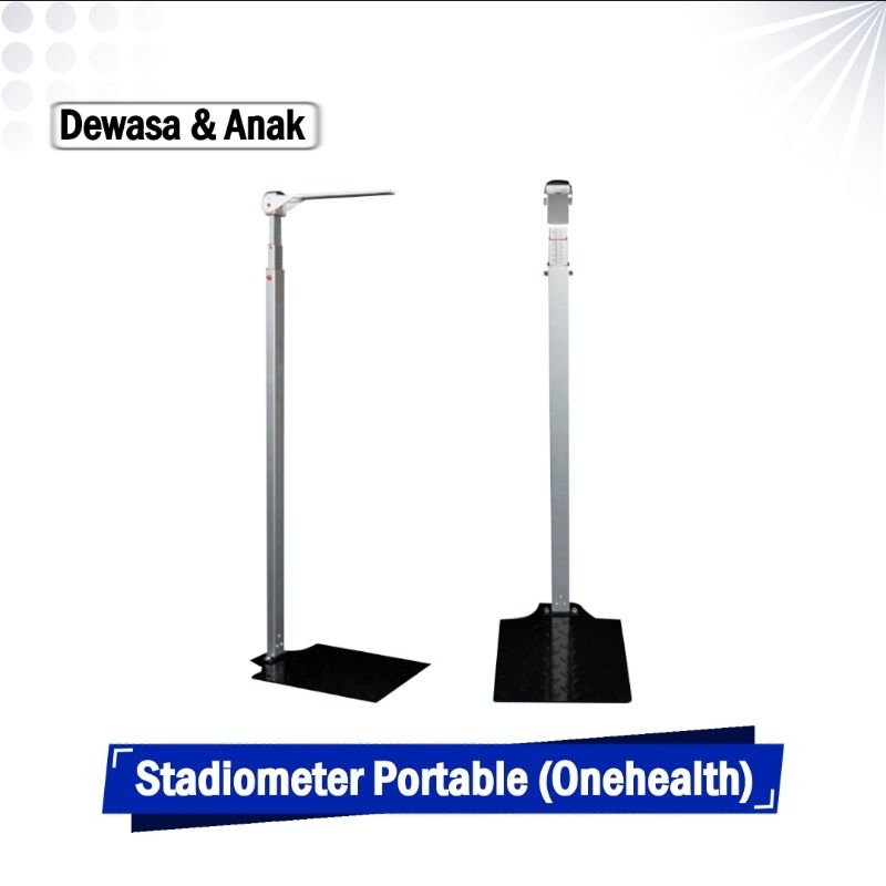 Jual Stadiometer OneHealth Pengukur Tinggi Badan Untuk Pemeriksaan ...