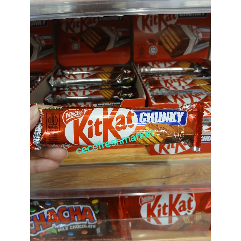 Jual Jual coklat wafer kit kat chunky bar nestle | Shopee Indonesia