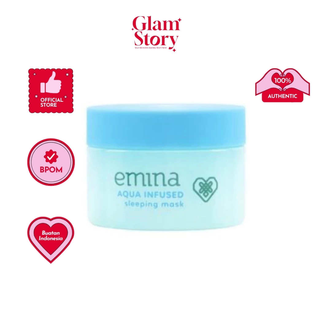 Jual EMINA Aqua Infused Sleeping Mask 30gr | Shopee Indonesia