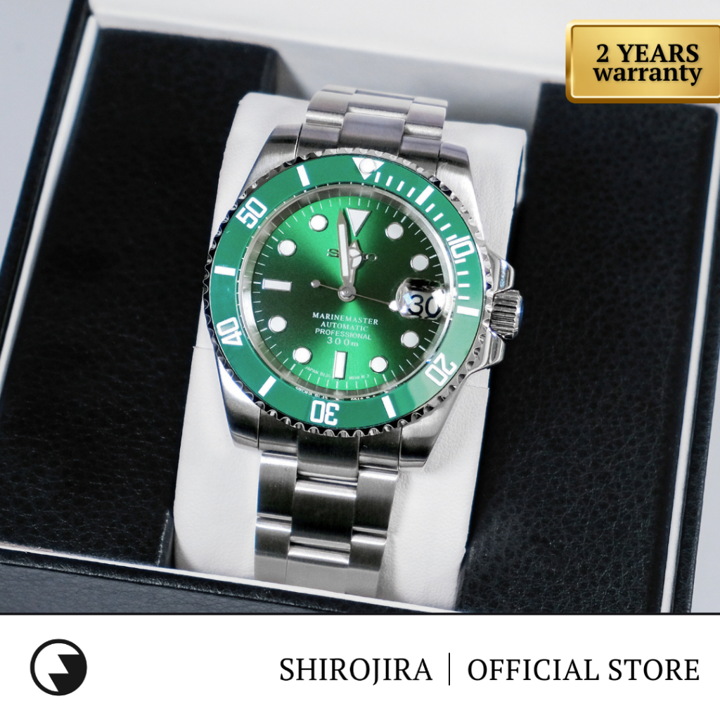 Jual Shirojira Seikomod Submariner Hulk Automatic NH35 | Shopee Indonesia
