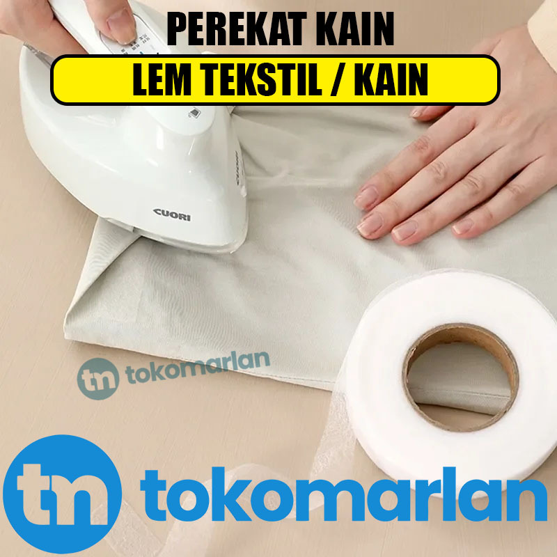 Jual Lem Kain Visofix Lokal / Lem Som 2 sisi / Perekat Tekstil / Fabric ...