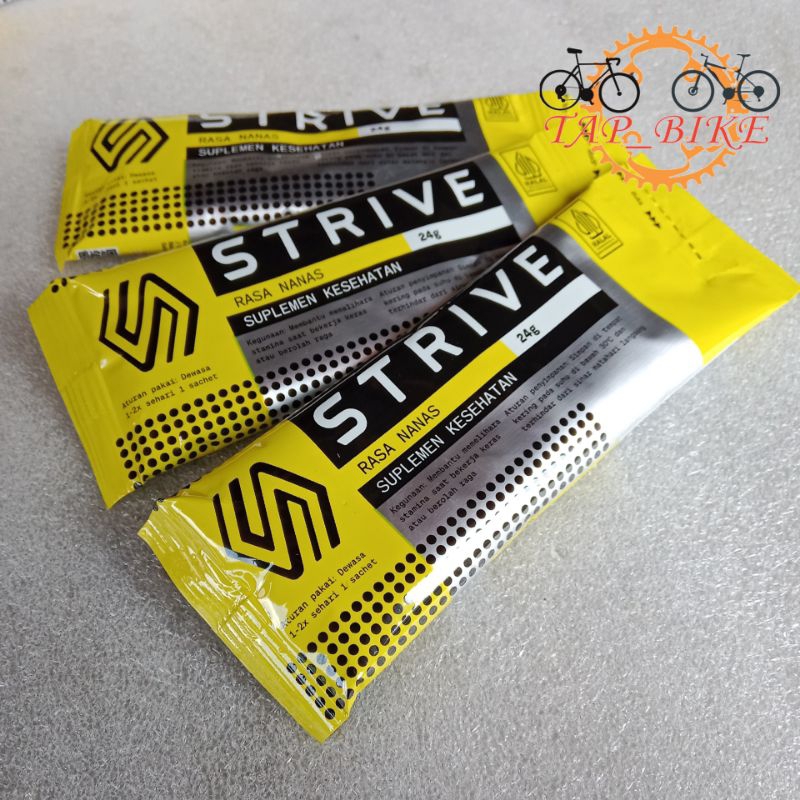 Jual Strive Energy Gel Rasa Nanas, Markisa, Mangga - Energi Gel Olahraga Sepeda, Lari, Gym dll ...