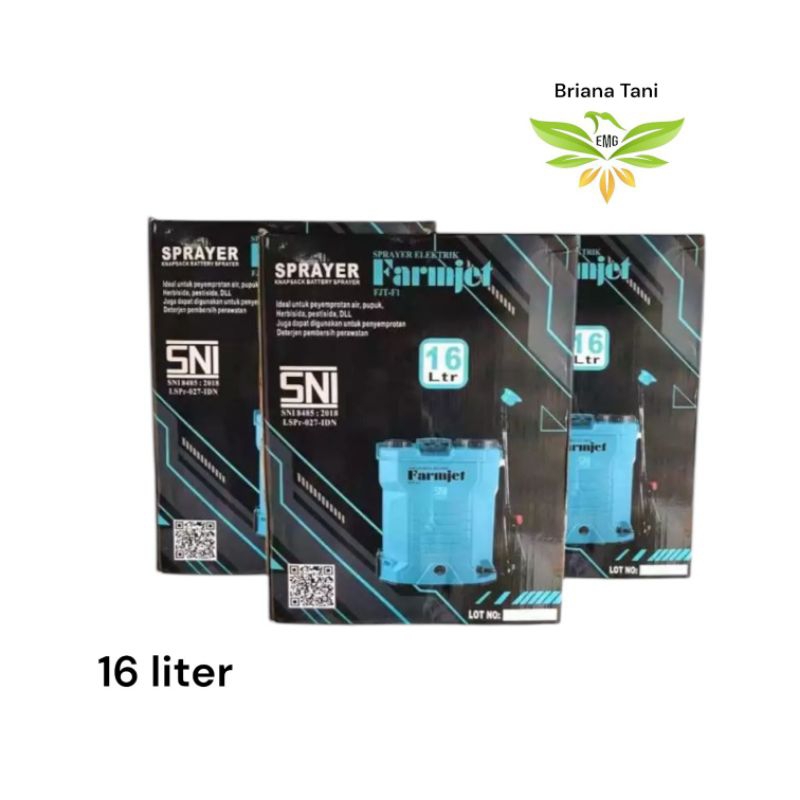 Jual Farmjet FJT- F1 16 Liter Sprayer Alat Semprot Pupuk Pestisida ...