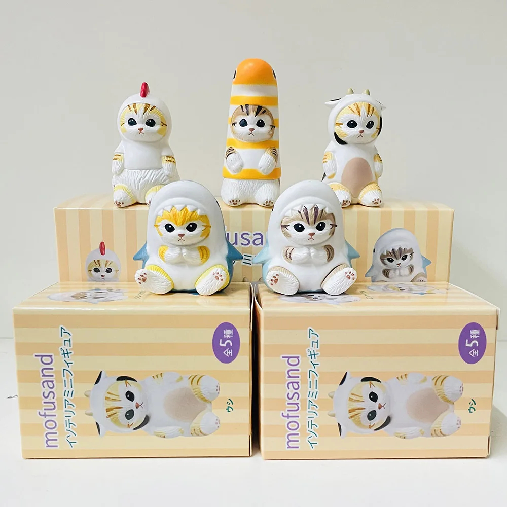 Jual Blind box Mofusand Costum Chicken Ayam Cow Whale Shark Conger Eel ...