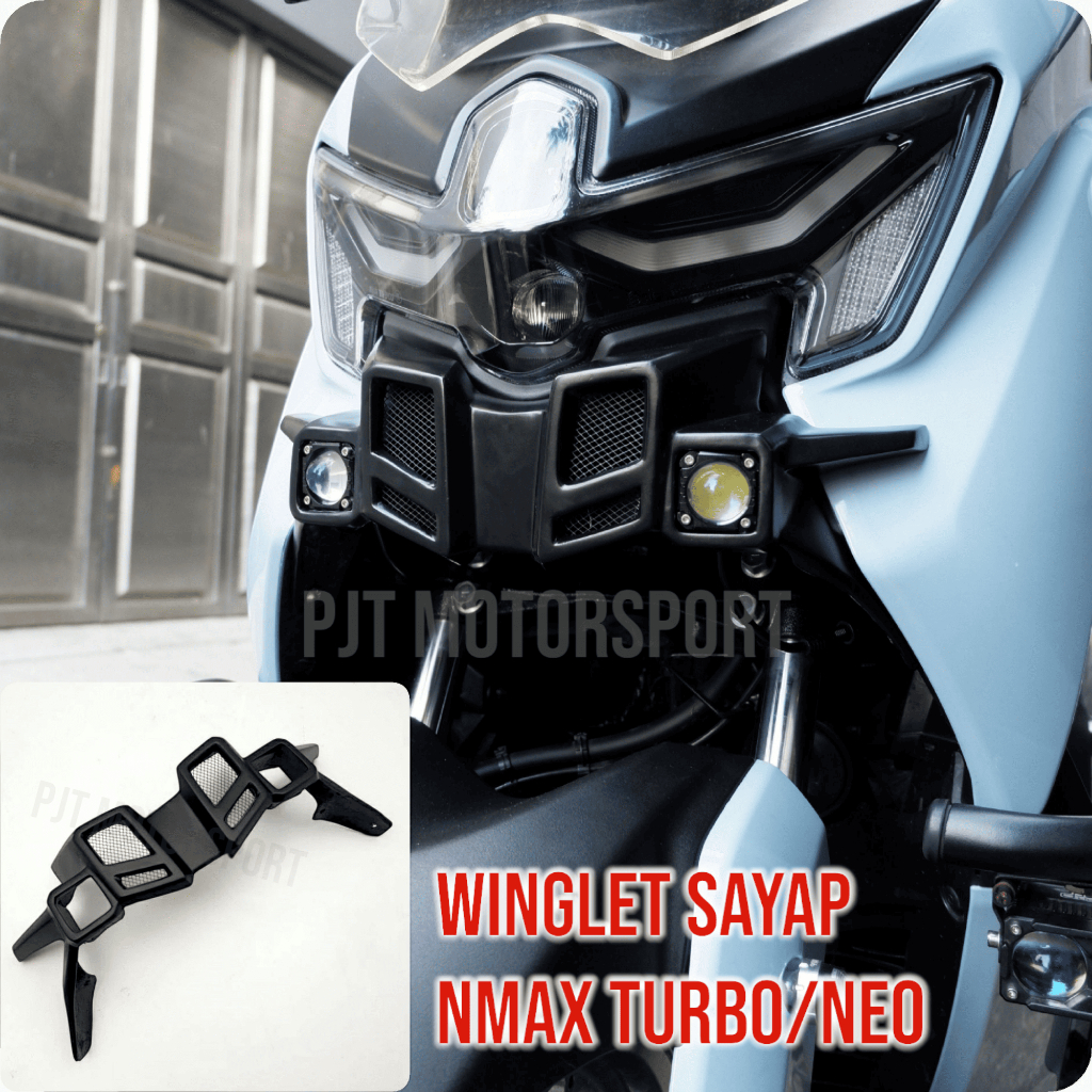 Jual Winglet Sayap Nmax Turbo / Neo S Plus Lampu Tembak Led Mini ...