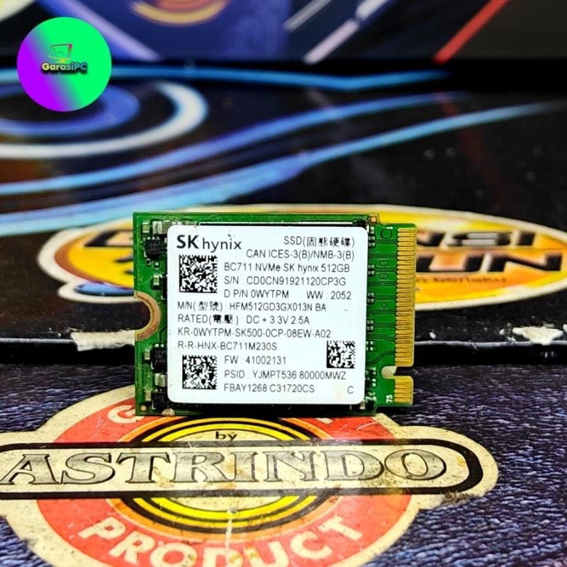 Jual SK Hynix 512GB SSD M.2 2230 NVME Solid State Drive PCIe Internal ...