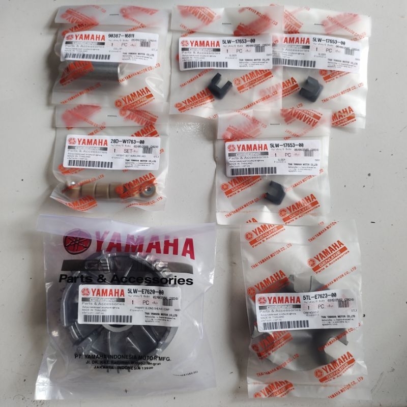 Jual Rumah roller assy komplit 5LW 5TL Mio sporty smile Mio soul karbu Nouvo Fino karbu original ...