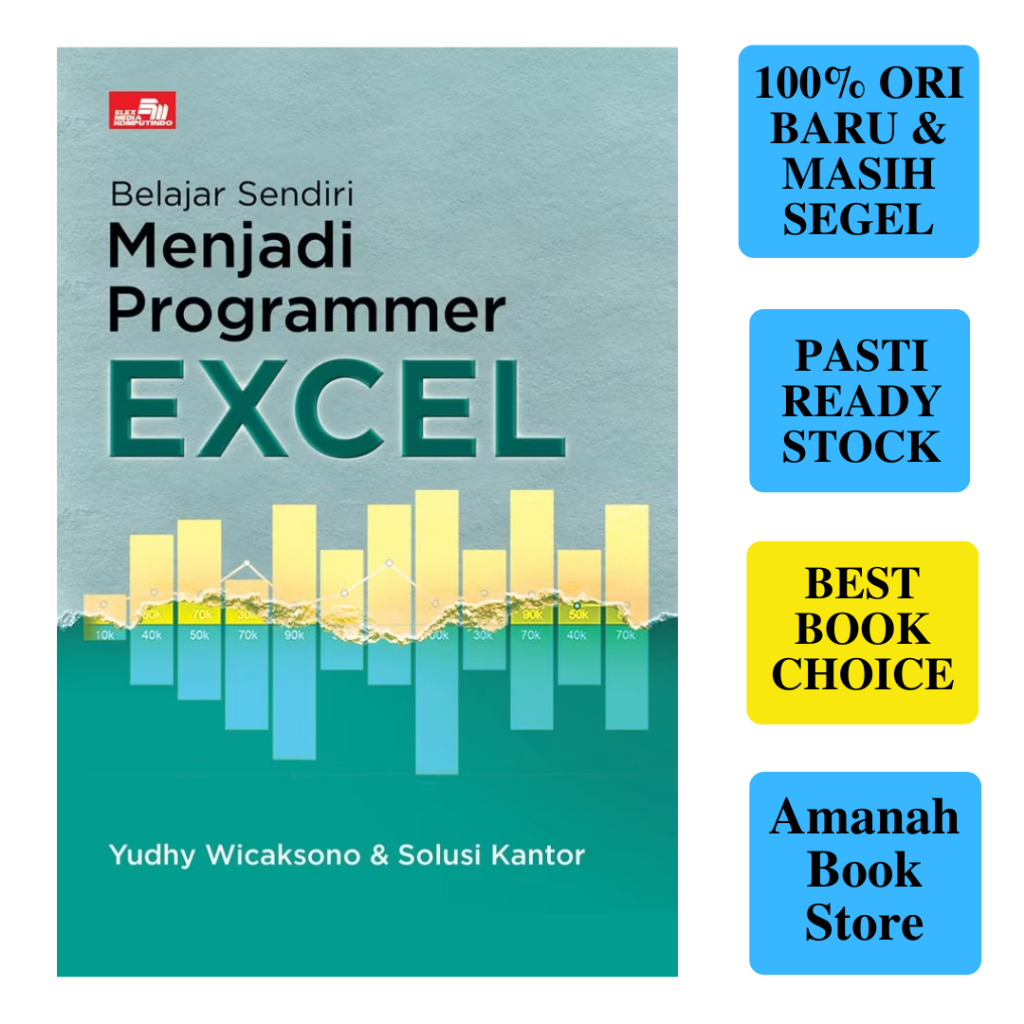Jual Buku Belajar Sendiri Menjadi Programmer Excel by Yudhy Wicaksono & Solusi Kantor | Shopee ...