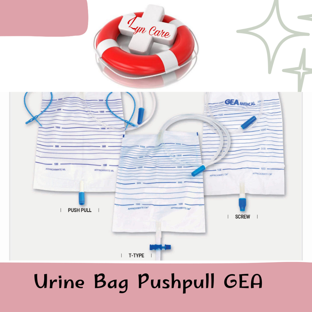 Jual LynCare Urine Bag GEA / Kantong Air kencing model / Kantong Urin ...