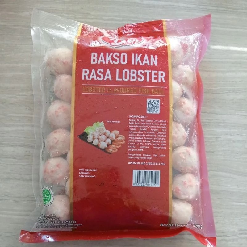 Jual Pak Den Bakso Ikan Rasa Lobster 500 Gram | Shopee Indonesia
