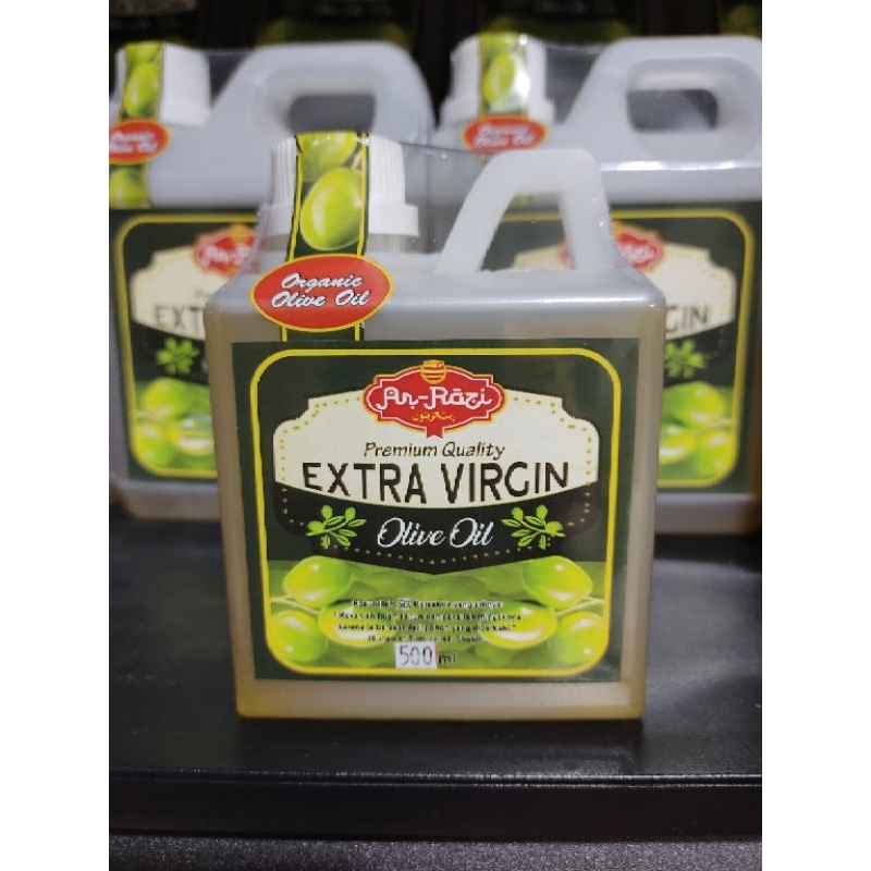 Jual Organik Extra Virgin Olive oil Ar-Rozi 500ml ( asli ) | Shopee ...