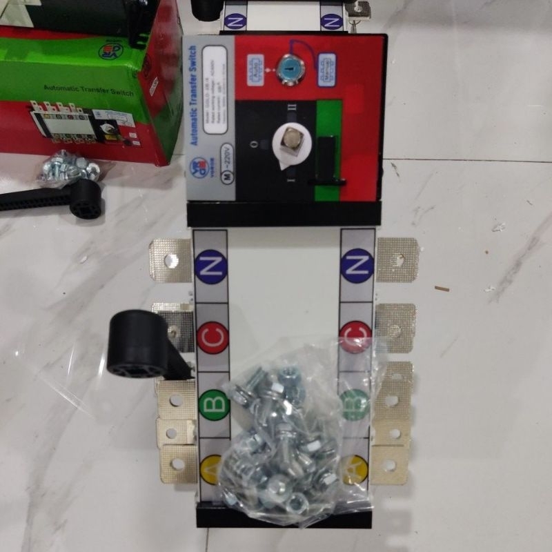 Jual COS Motorized Change Over Switch ATS Automatic Transfer switch VORGE GGLD-630/4 GARANSI 18 ...