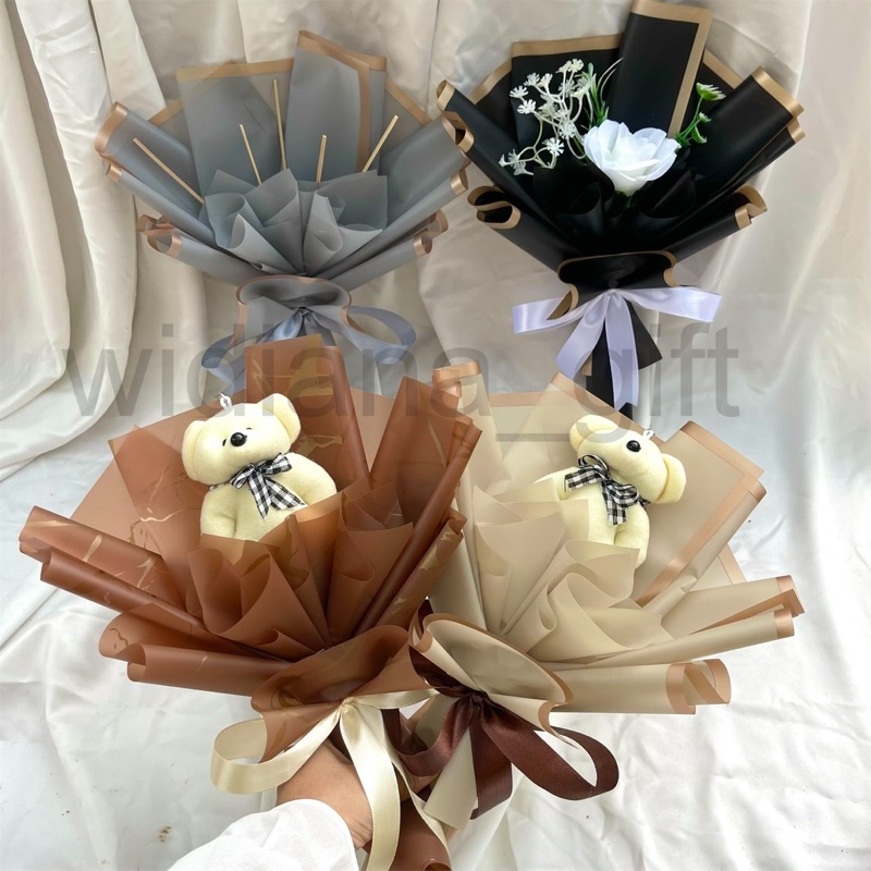 Jual COD Buket serba 10K (mini) boneka / kosongan / bunga [free kardus ...