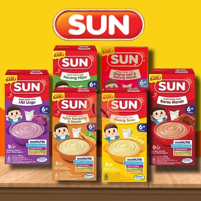 Jual Sun Bubur Sereal Susu Kemasan Kotak 120 gr | Shopee Indonesia