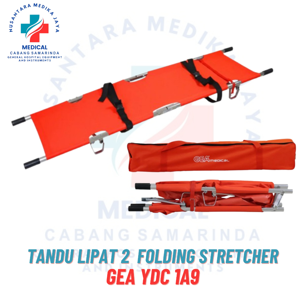 Jual Tandu Lipat 2 GEA YDC 1A9 Folding Stretcher | Shopee Indonesia
