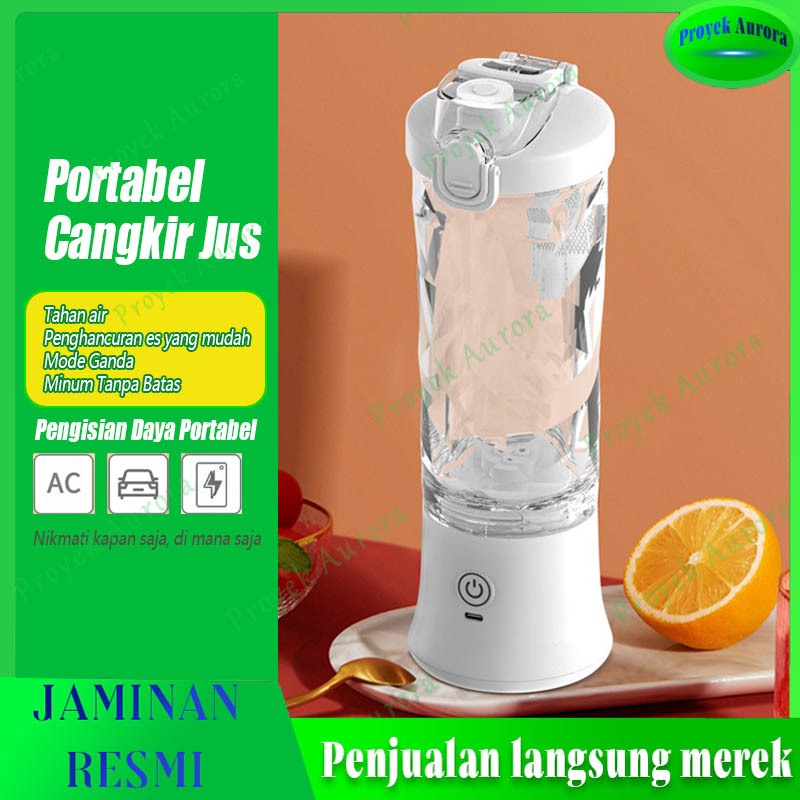 Jual Cangkir blender olahraga dan kebugaran berkapasitas besar 600ML portabel dan cangkir ...