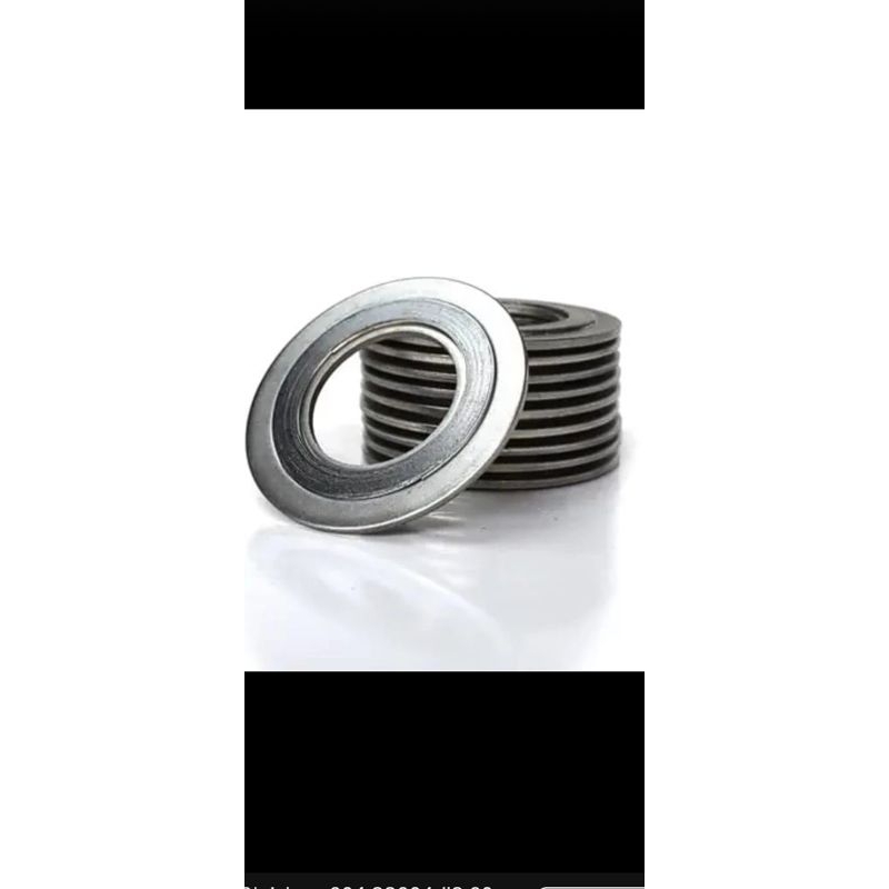 Jual SPIRAL WOUND GASKET STAINLESS STEEL 304 JIS 20K SWG 20" INCH ...